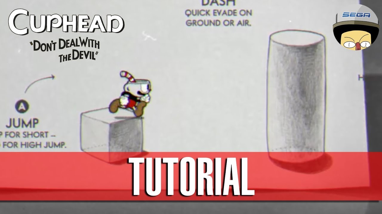 ¡CUPHEAD! El malévolo y difícil tutorial - PC - YouTube