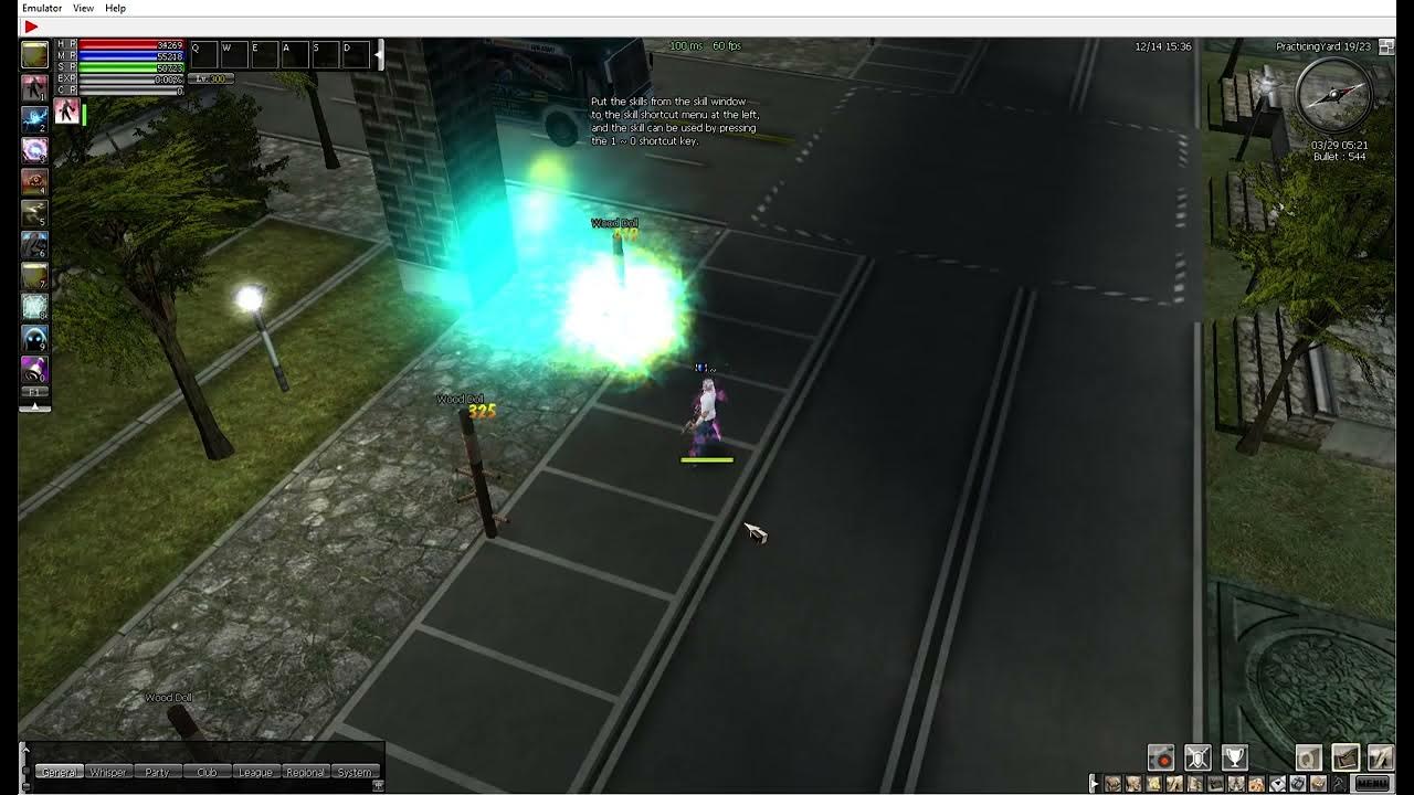 Ran Online EP7 Dex Gunner Skill Effects - YouTube