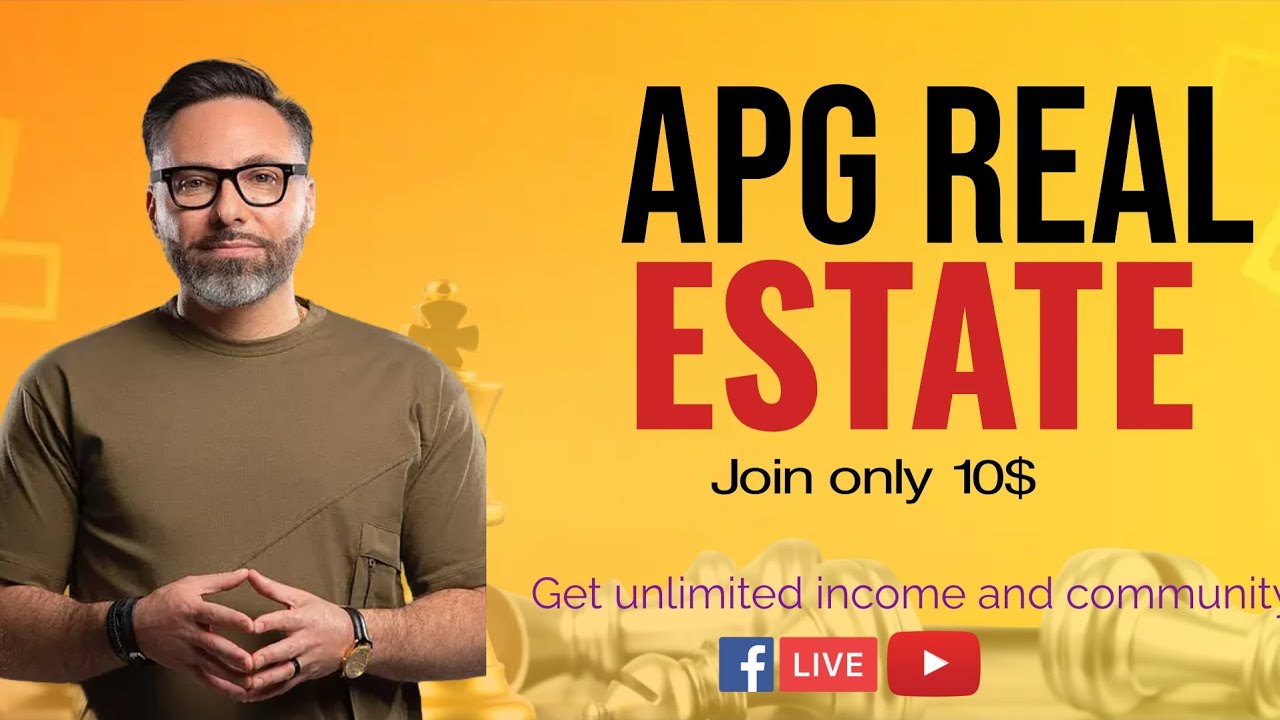 APG REAL ESTATE 2024 BEST EARNING OPPORTUNITY || JOIN ONLY 10$ - YouTube