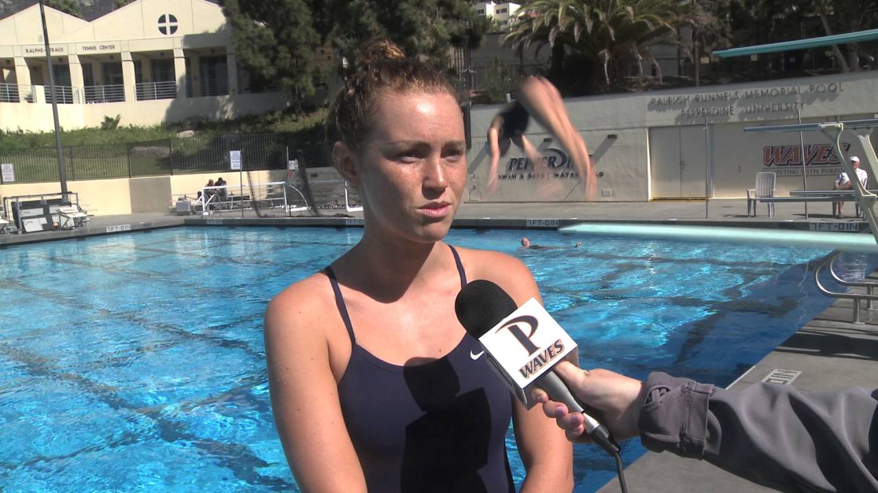 Swim & Dive Opens Season Against San Diego State - YouTube
