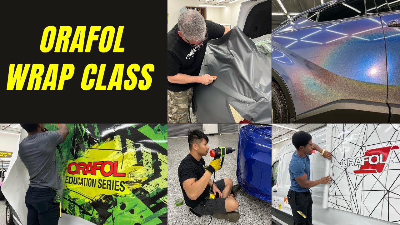 Orafol 3 Day Wrap Training & Certification Highlights | At Underground ...