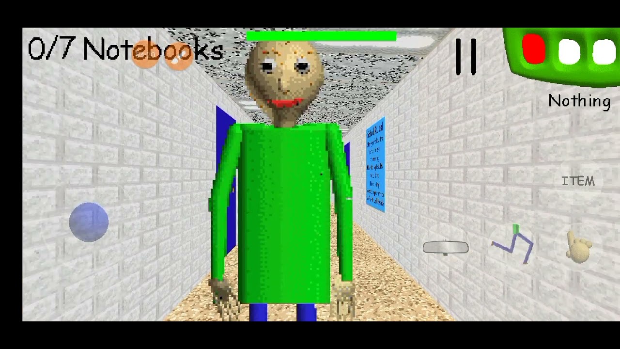 jogando baldi basic's part 1 - YouTube