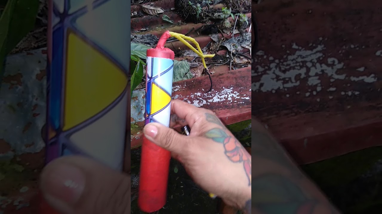 Giant whistle bomb pasabog - YouTube