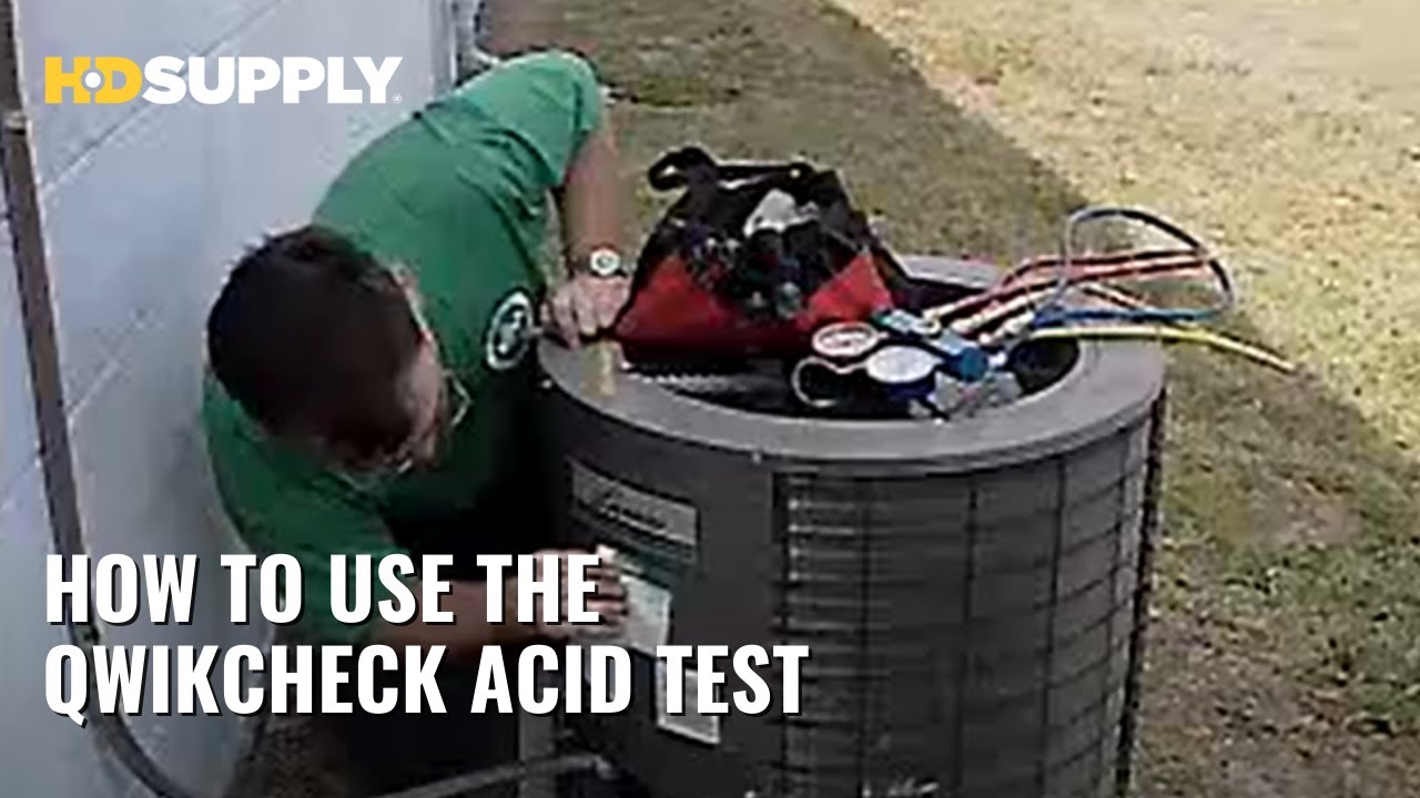 QwikCheck Acid Test | HD Supply - YouTube