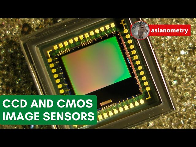 Cmos Sensor A New Large Format CMOS Sensor (left) And A 35mm Full Size