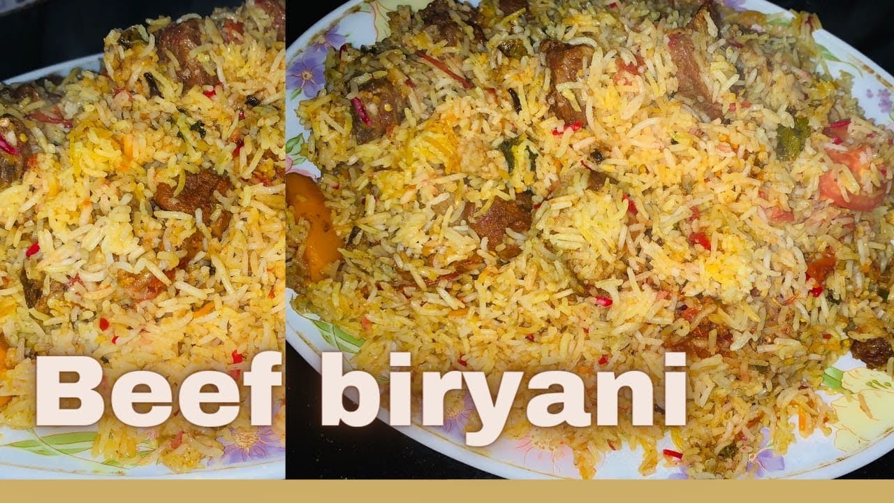 Beef Biryani || Beef Biryani Recipe By Food Corner 👌👍 - YouTube