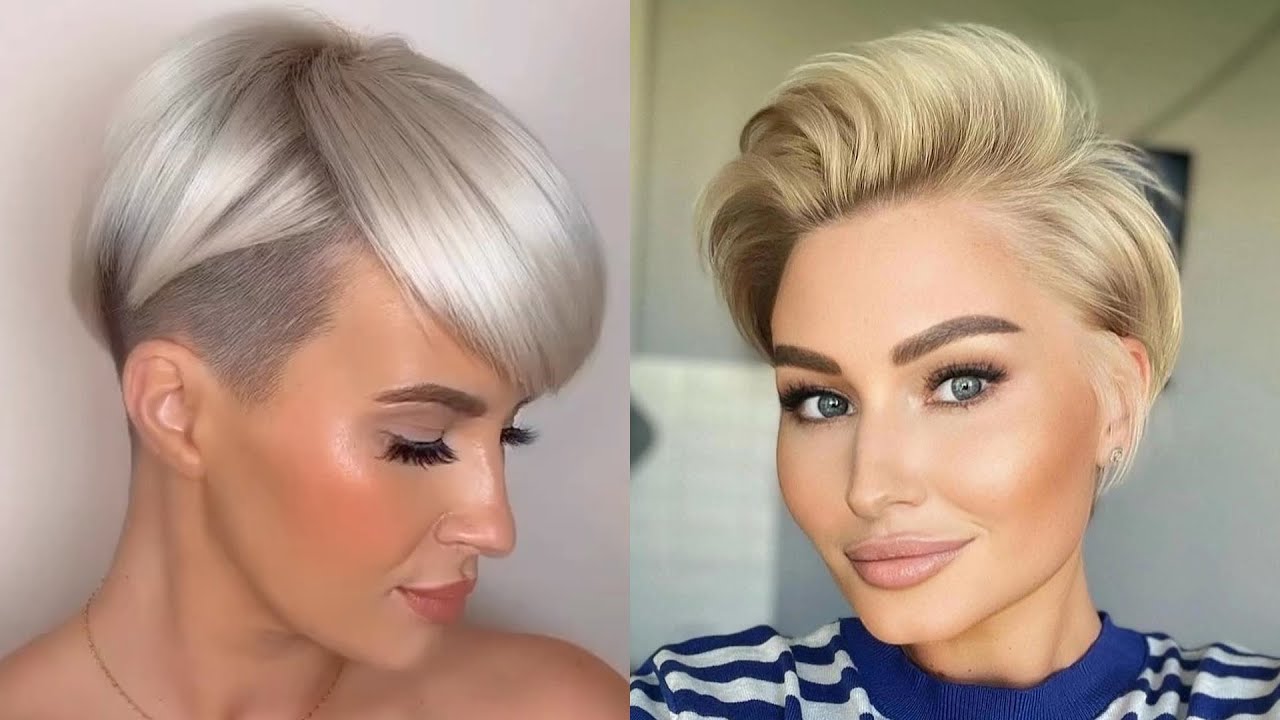 Letters And Beautiful Stylish Hair Cutting For Women 2024 Hair Trends ...