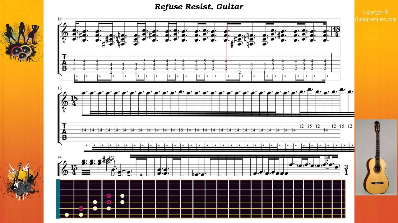 Refuse Resist - Sepultura - Guitar - YouTube