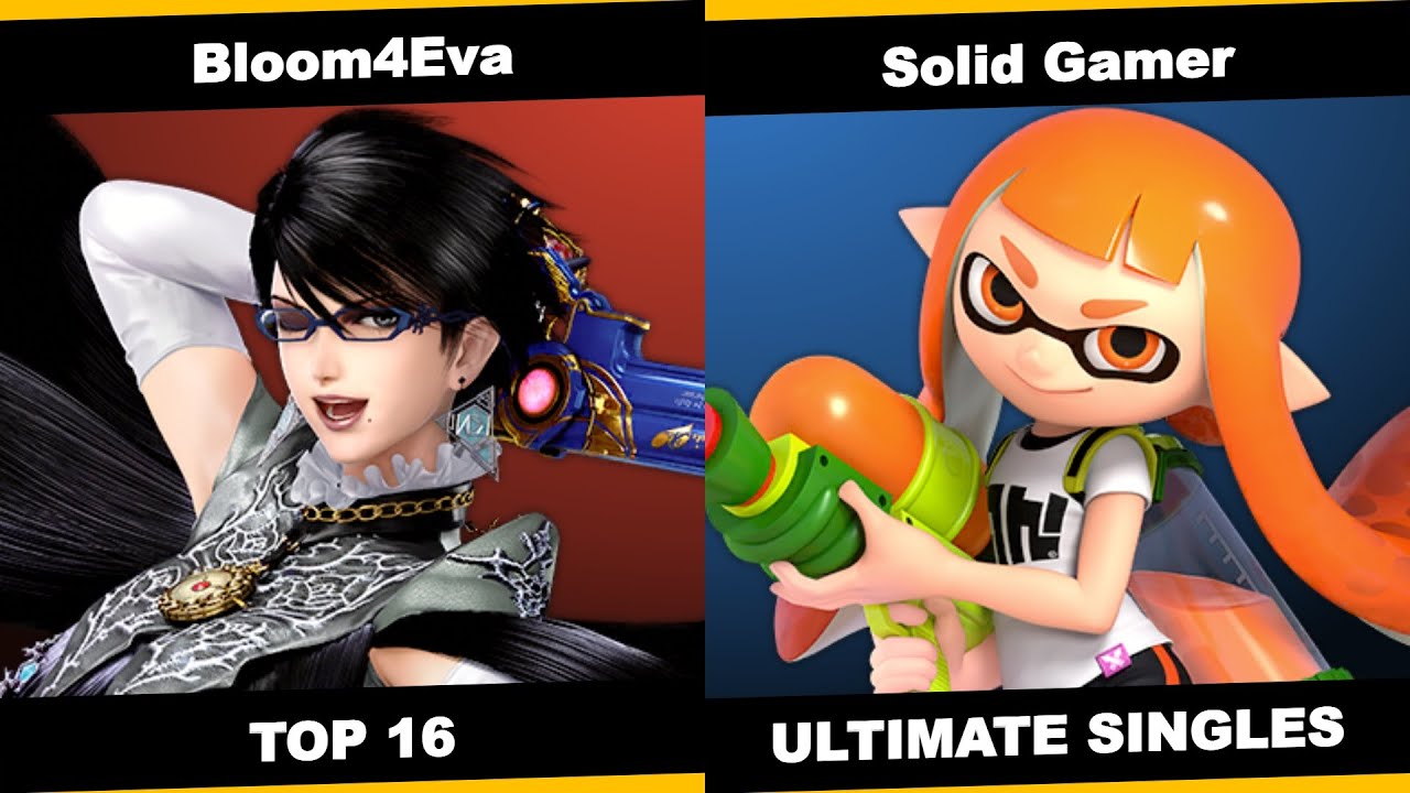 Bloom4Eva (Bayonetta) vs Solid Gamer (Inkling, Steve) - ELS: RISE 3 Top ...