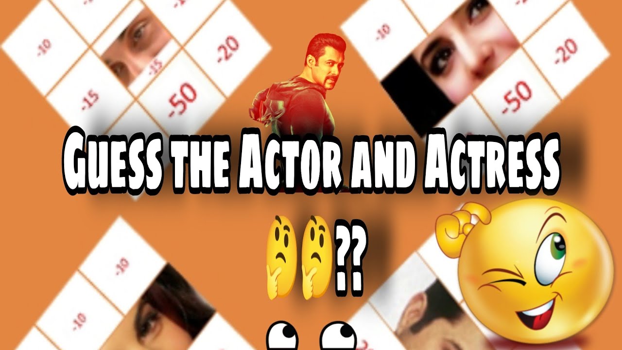 Guess The Actor And Actress By Their Eyes || Guess Game || Bollywood ...