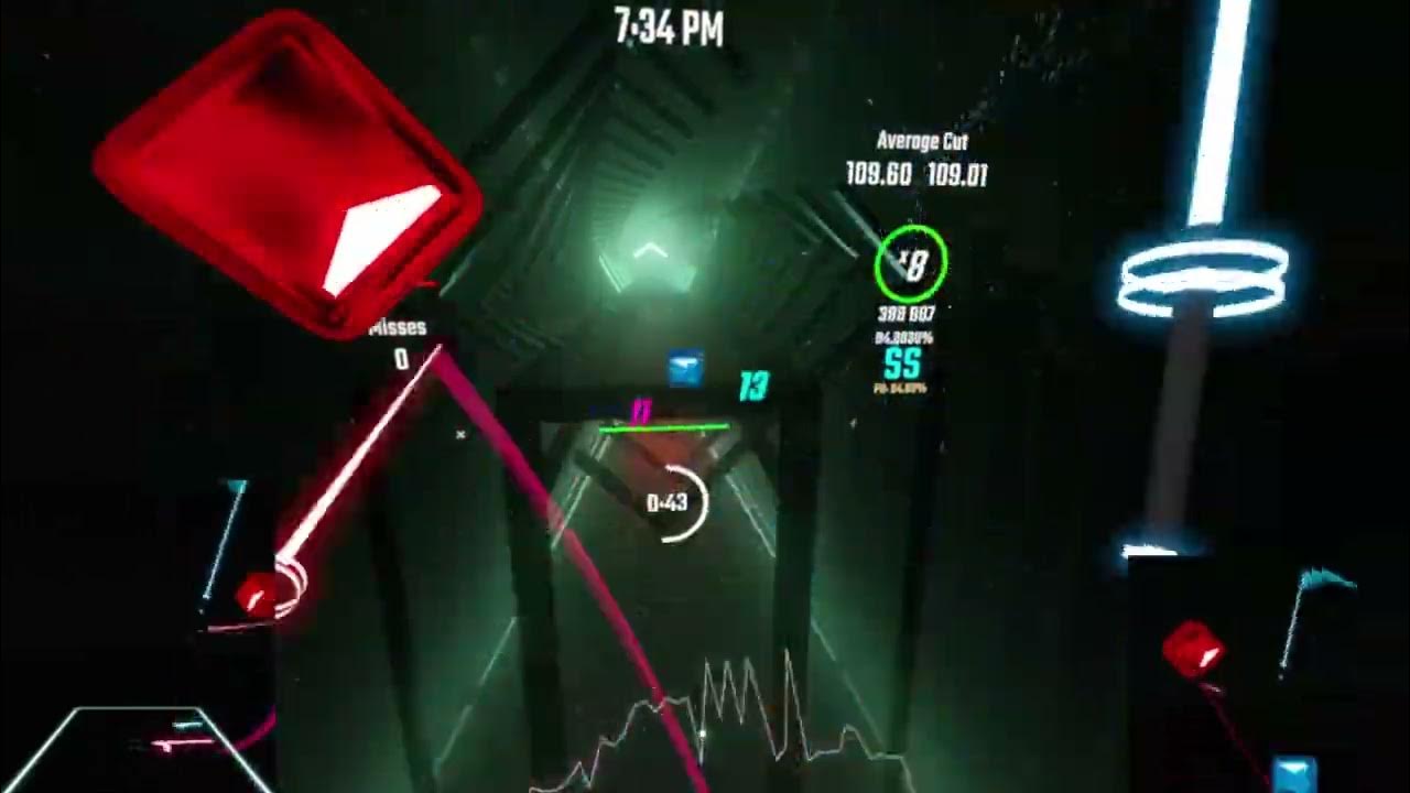 I'm Actually SilentBang - 94.80% #93 FC - ADHD - Beat Saber - YouTube