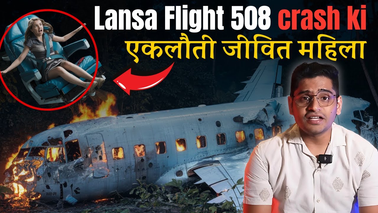 Mystery of this Flight Crash will Shock You😱 Lansa Flight 508 Worlds Scariest Miracle, Amit ...