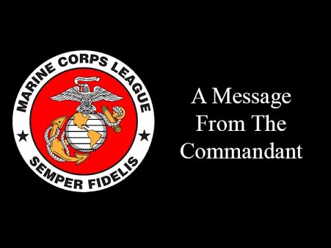 A Holiday Message From The Commandant - YouTube