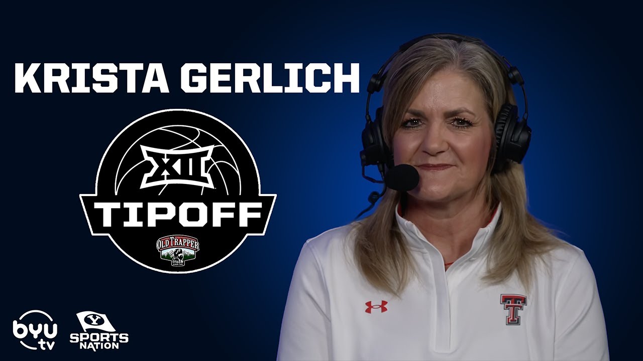 Krista Gerlich on BYUSN 10.17.23 | Big 12 Basketball Media Days - YouTube