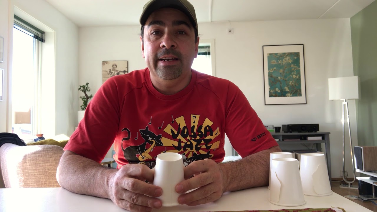 Rytme med kopper 1 - YouTube