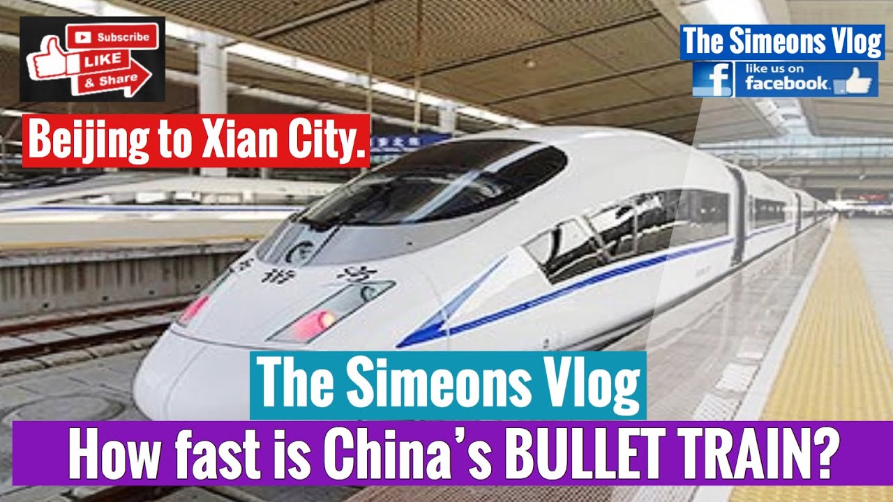 How fast is China’s 🇨🇳 BULLET TRAIN? 😱😱😱 [Pinoy/Tagalog] (“The Simeons ...