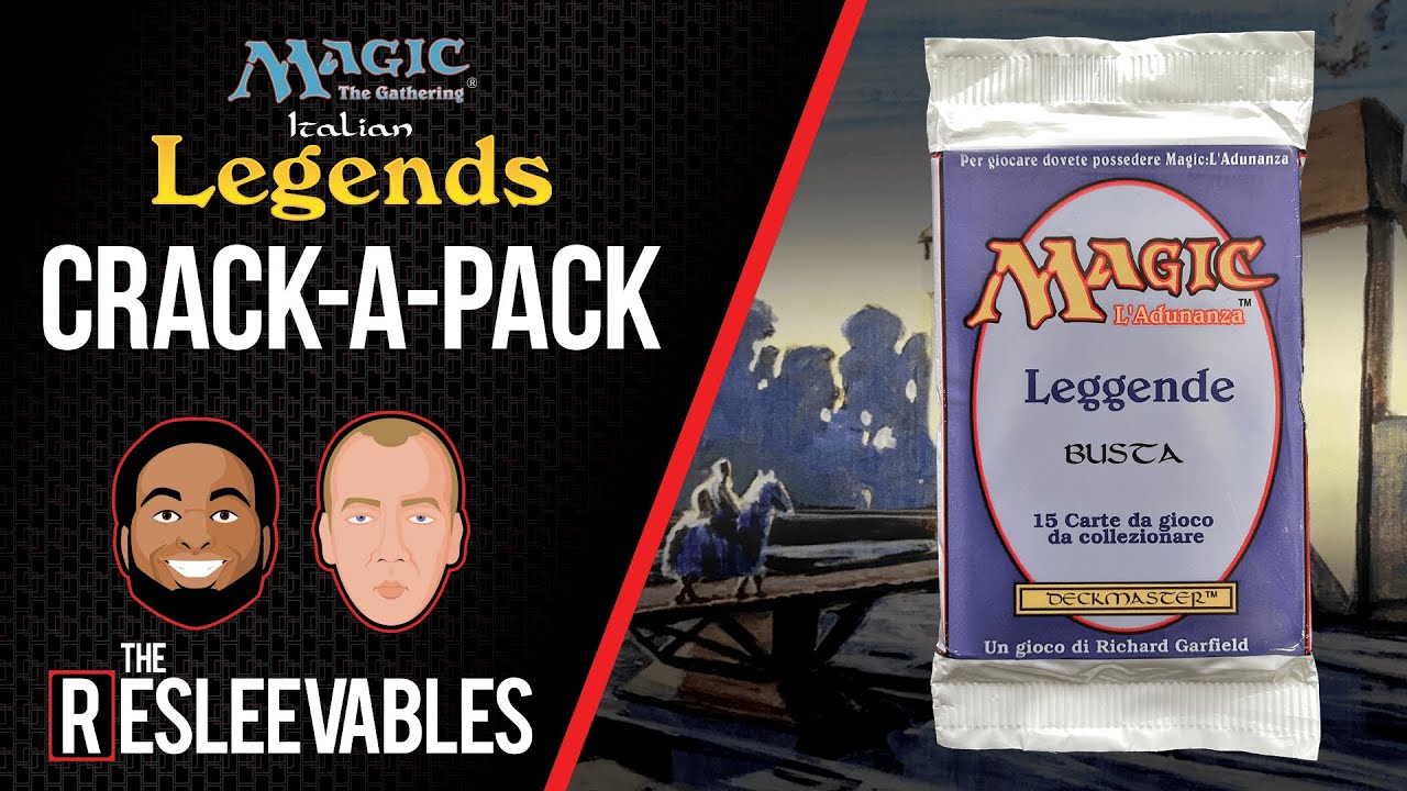 Legends | Crack-A-Pack #1 | Magic: The Gathering History MTG - YouTube