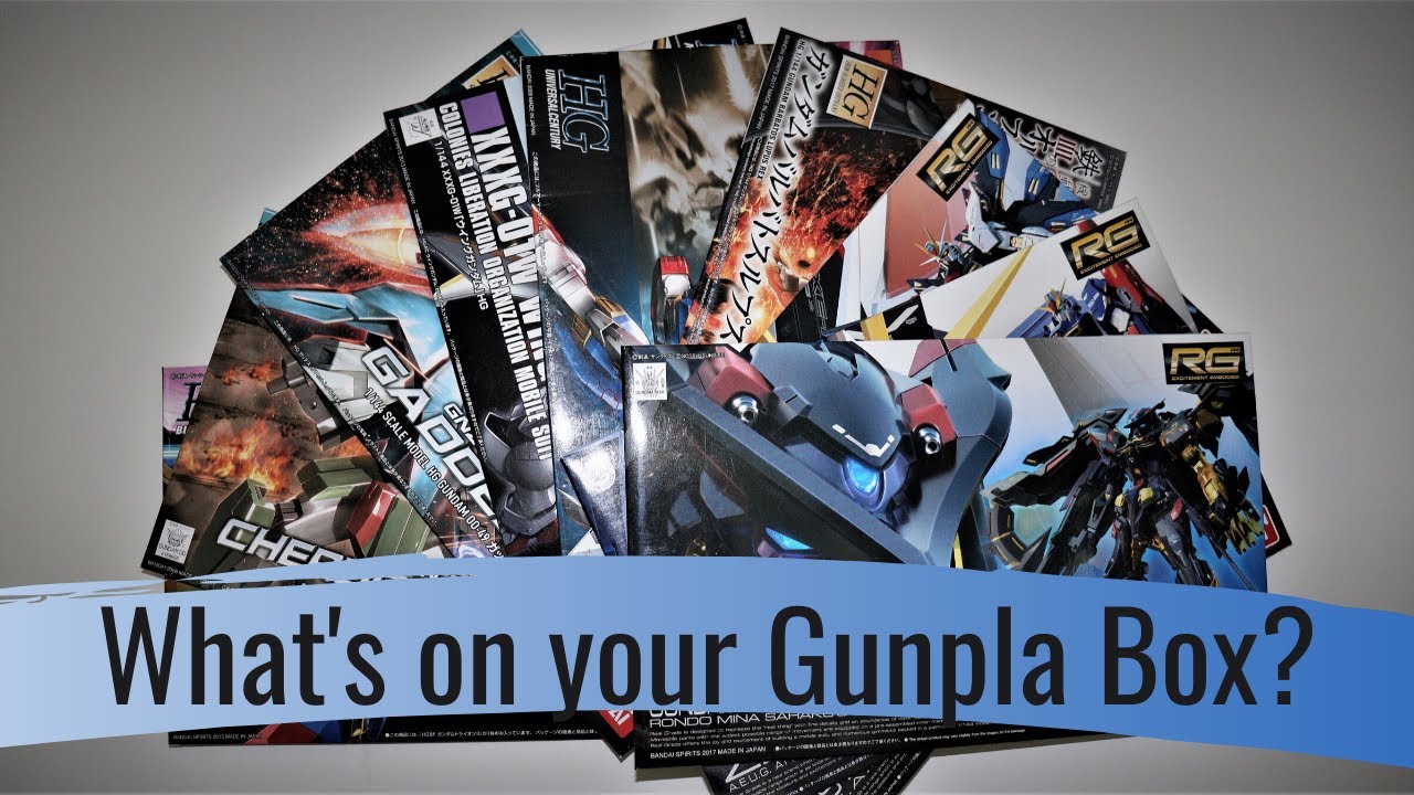 What's on your Gunpla Box? - YouTube