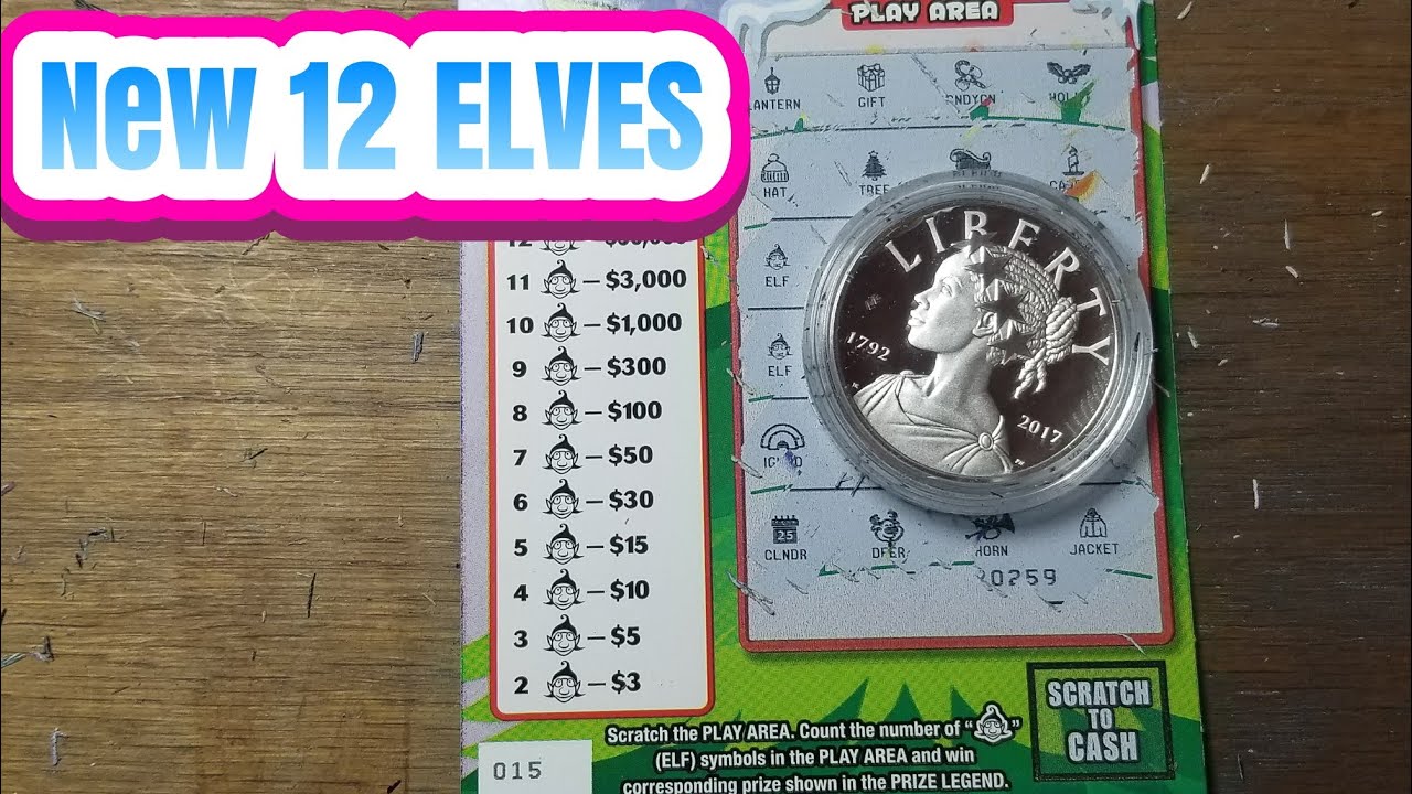 New $3 12 Elves. PA LOTTERY Christmas SCRATCH TICKETS - YouTube