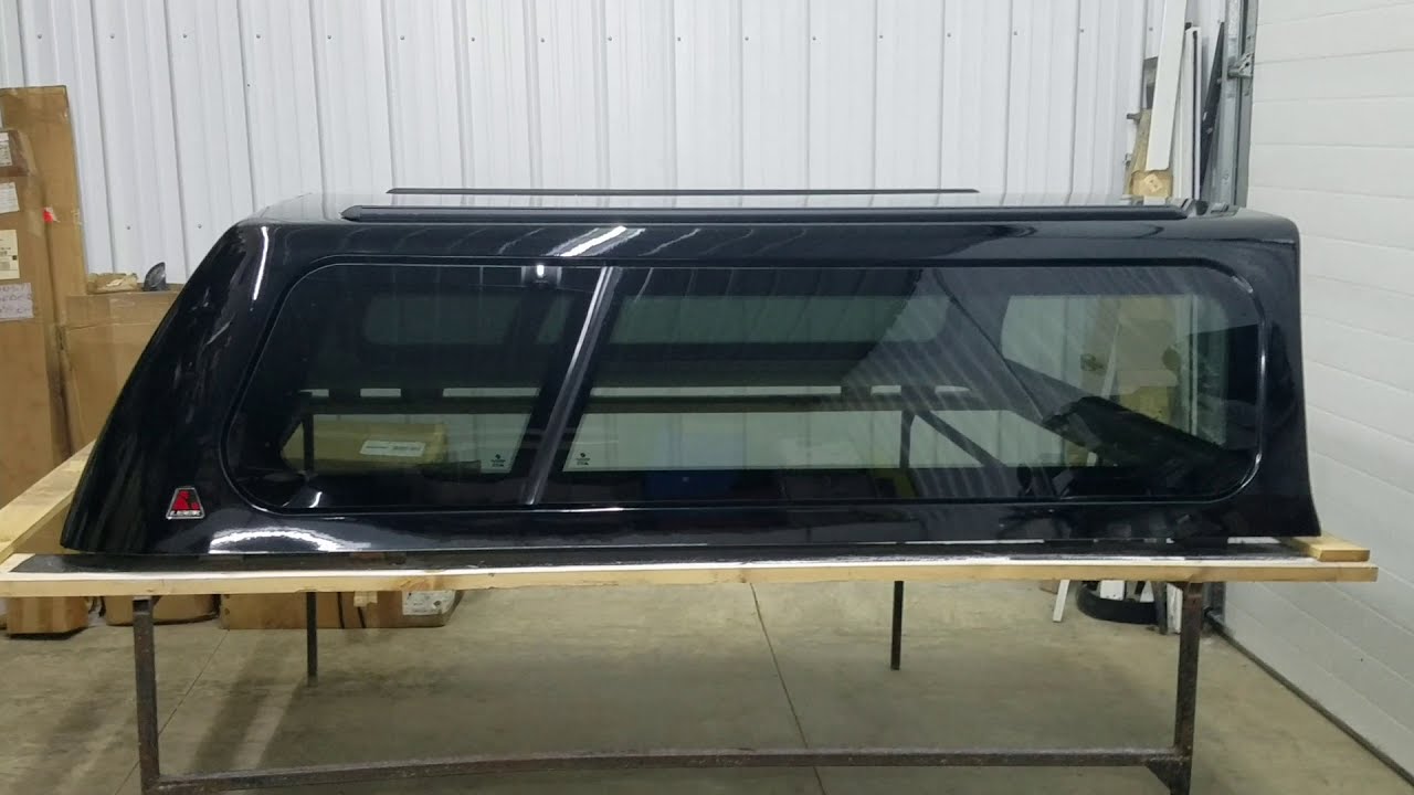 Walkaround of brand new Leer 100XL topper for sale. Cab high fiberglass ...