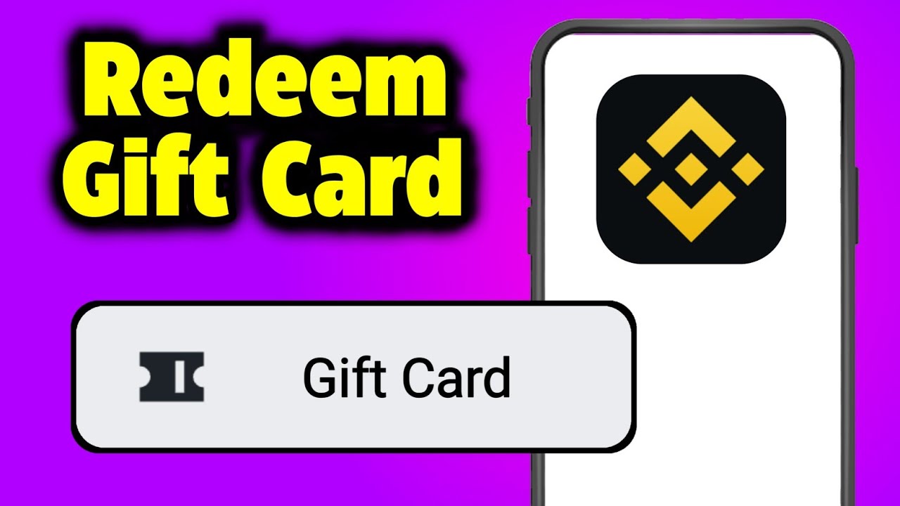 How To Redeem Gift Card Code in Binance - YouTube