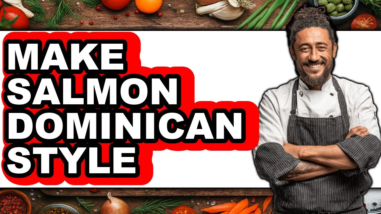 How To Make Salmon Dominican Style (Easy Method) - YouTube