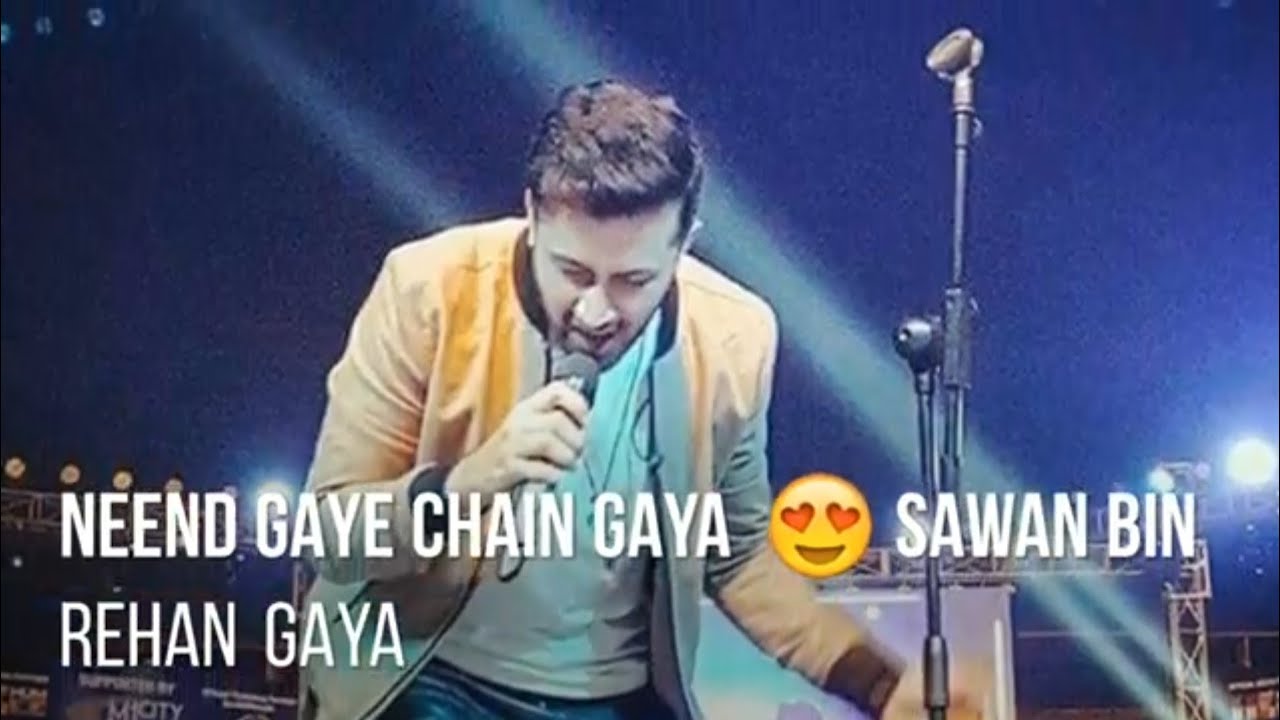 Atif Aslam | Nind Gayi Chain Gaya | WhatsApp Status Video | Status ...