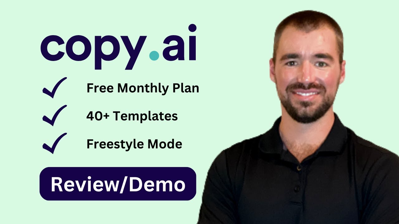 copy.ai - The best FREE AI writer? (review & demo) - YouTube