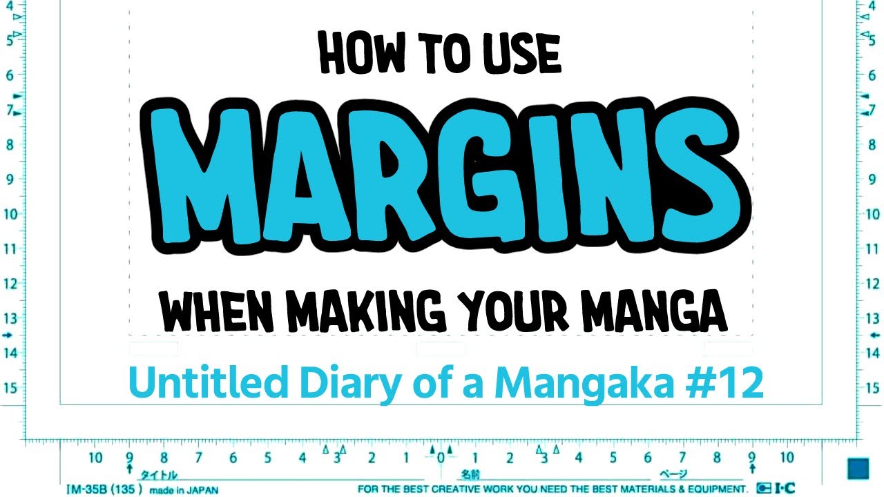 Master Margins when Making your Manga - YouTube