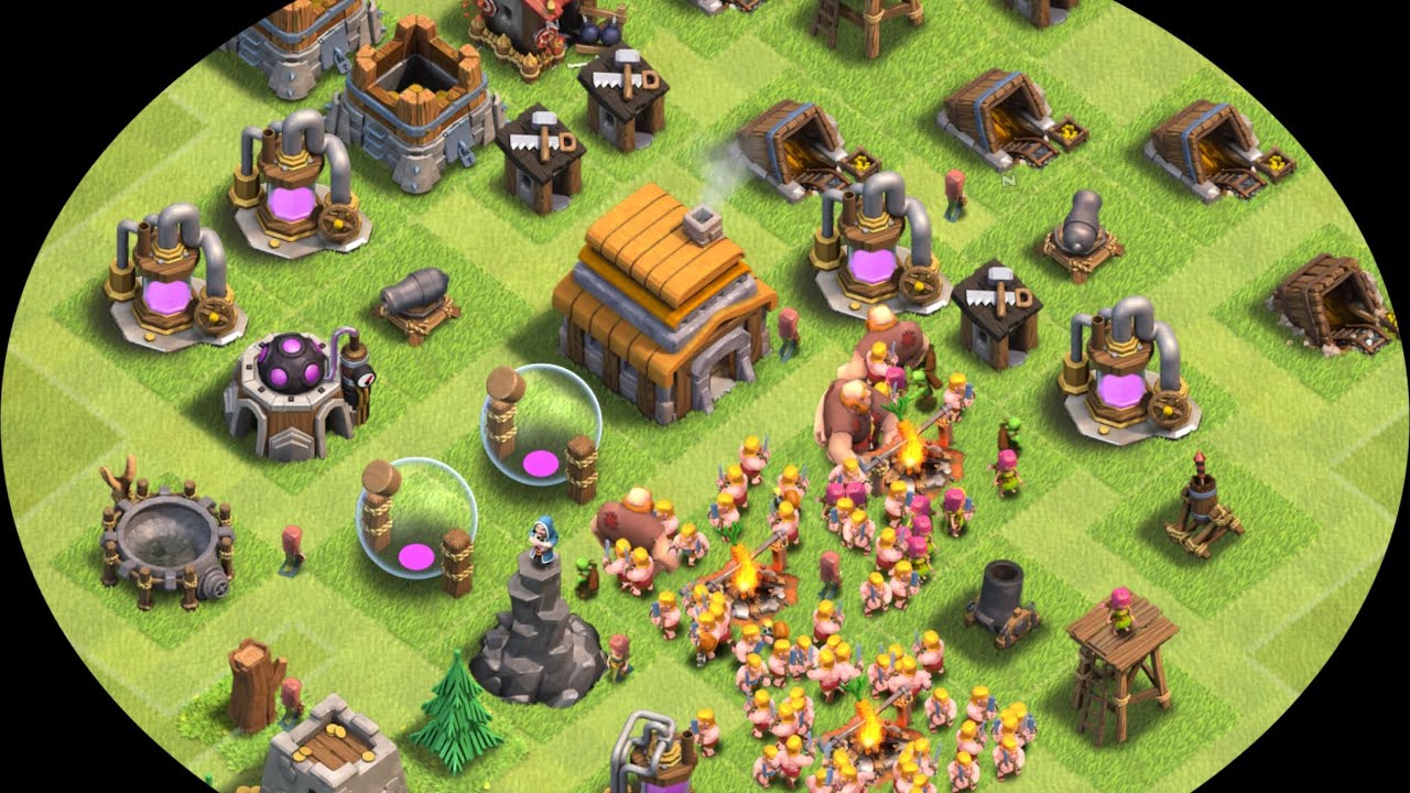 COC just raid - YouTube