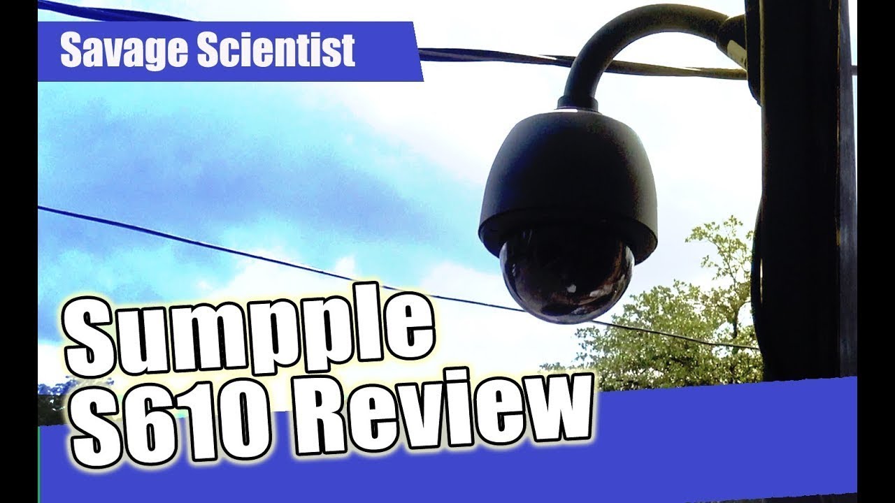 #SavageReview The Sumpple S610 A Cheap Ethernet Wifi Security Cam With Ring Doorbell Features ...