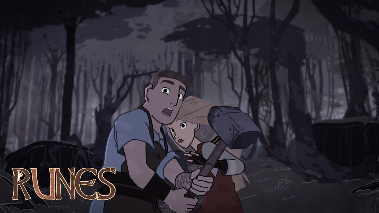 Hugo’s Face-Off with Hela | The Cursed Forest | Runes - YouTube