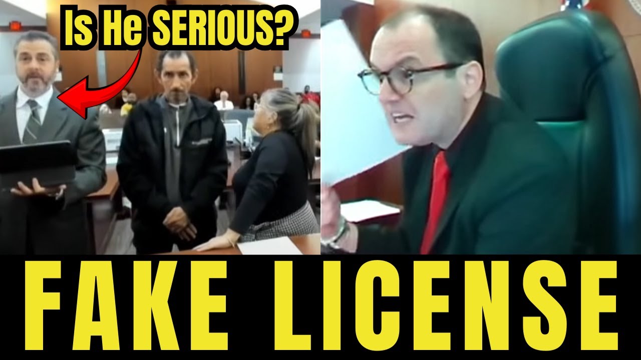 Judge RELEASED Spanish Using FAKE License Plate! Prosecutor Goes ...