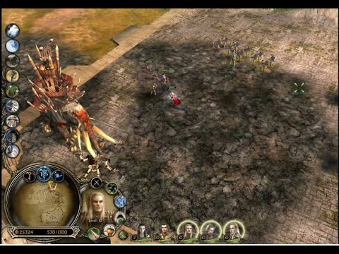 LOTR BFME2 - Elves X Mordor/Goblins(Brutal)(1X2) - YouTube