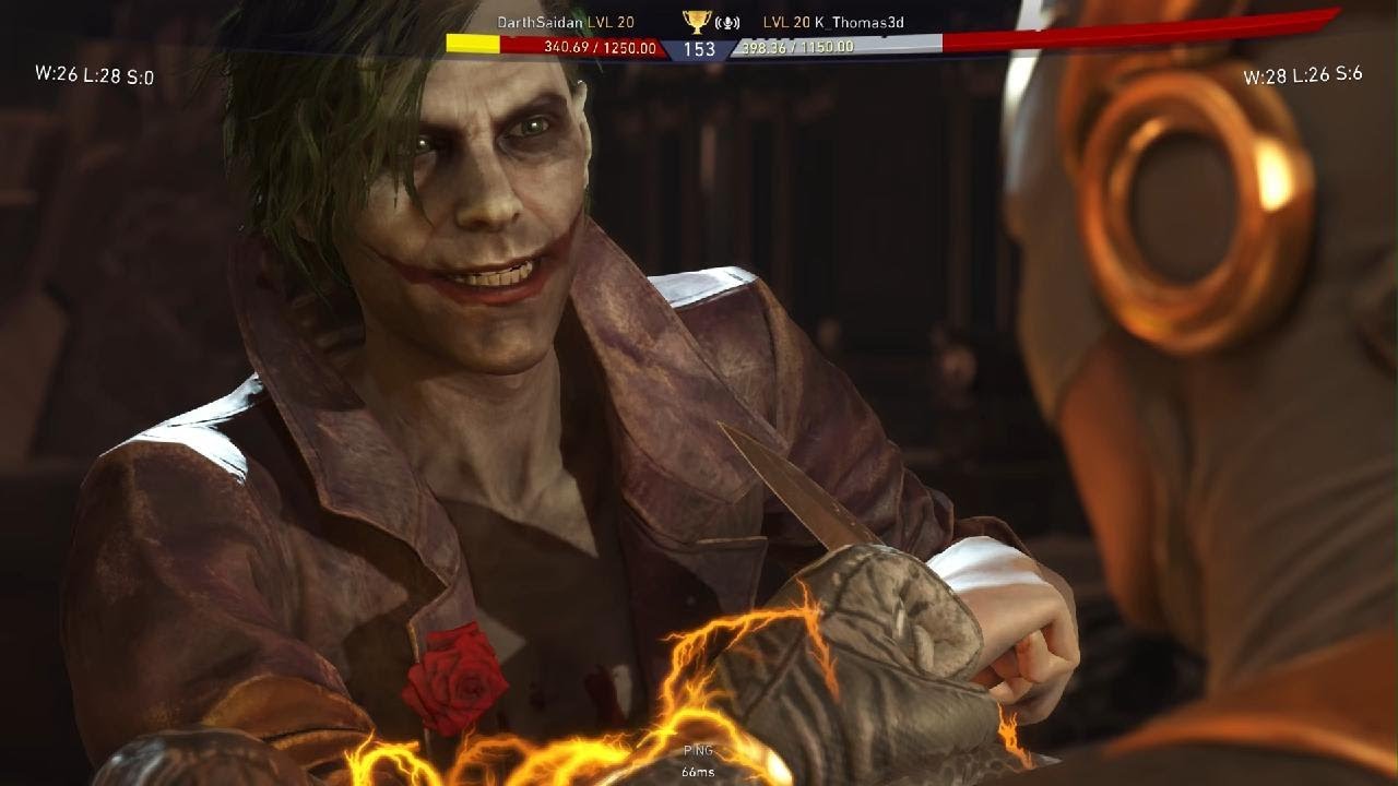 Injustice 2: The Fight Continues. (DarthSaidan) Joker vs Flash - YouTube