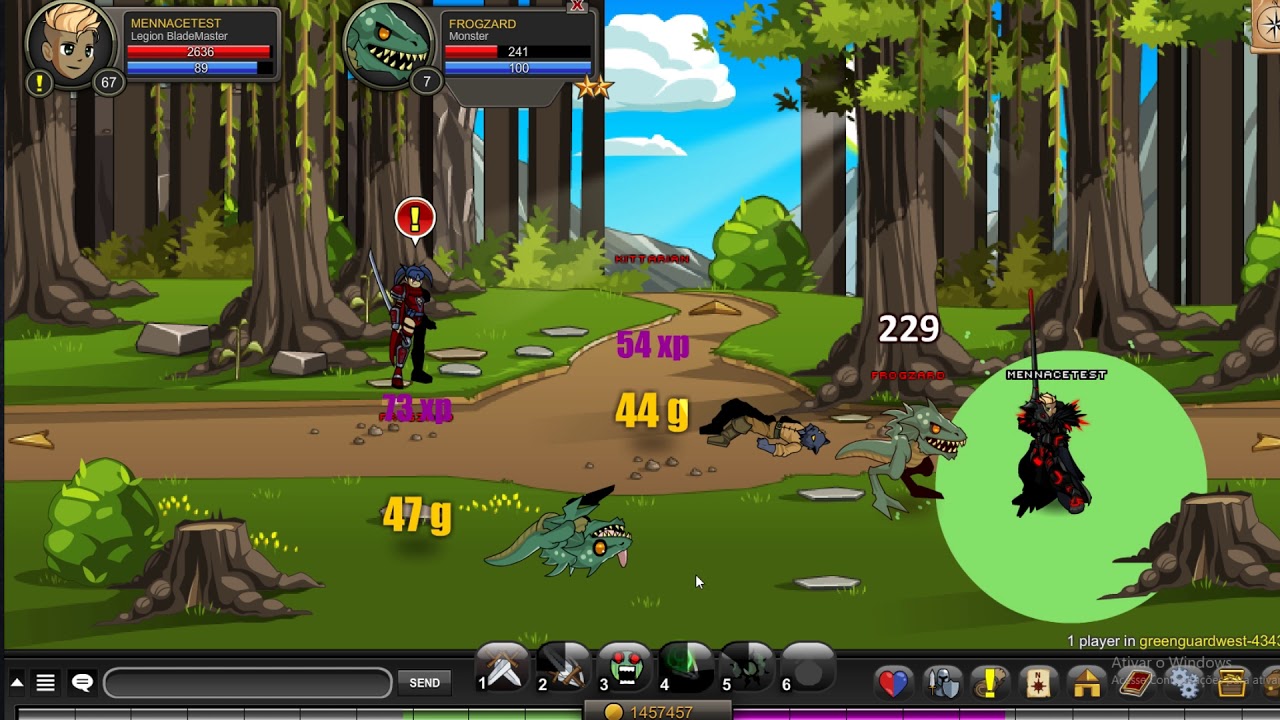 How to get the Grenwog Worshipper AQW 2020 Tutorial - YouTube