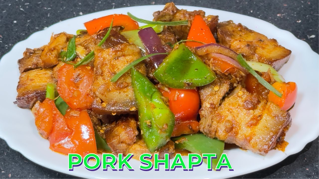 PORK SHAPTA || STIR FRY PORK || TIBETAN DISH - YouTube