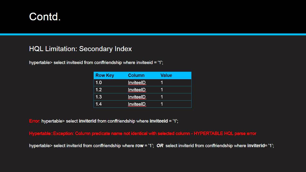 Benchmarking Hypertable Results - YouTube