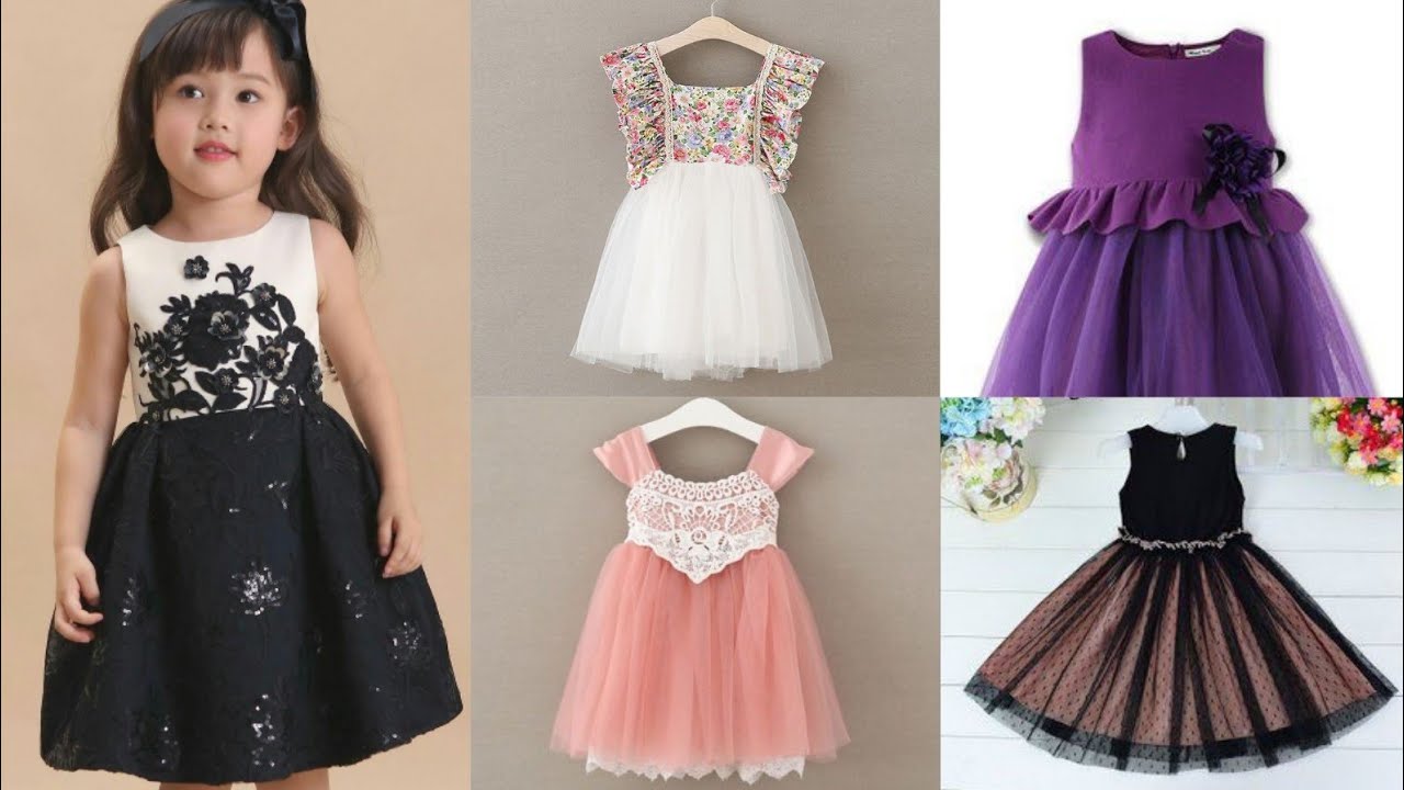 Very demanding and attractive baby girls frocks designs 2021 - YouTube