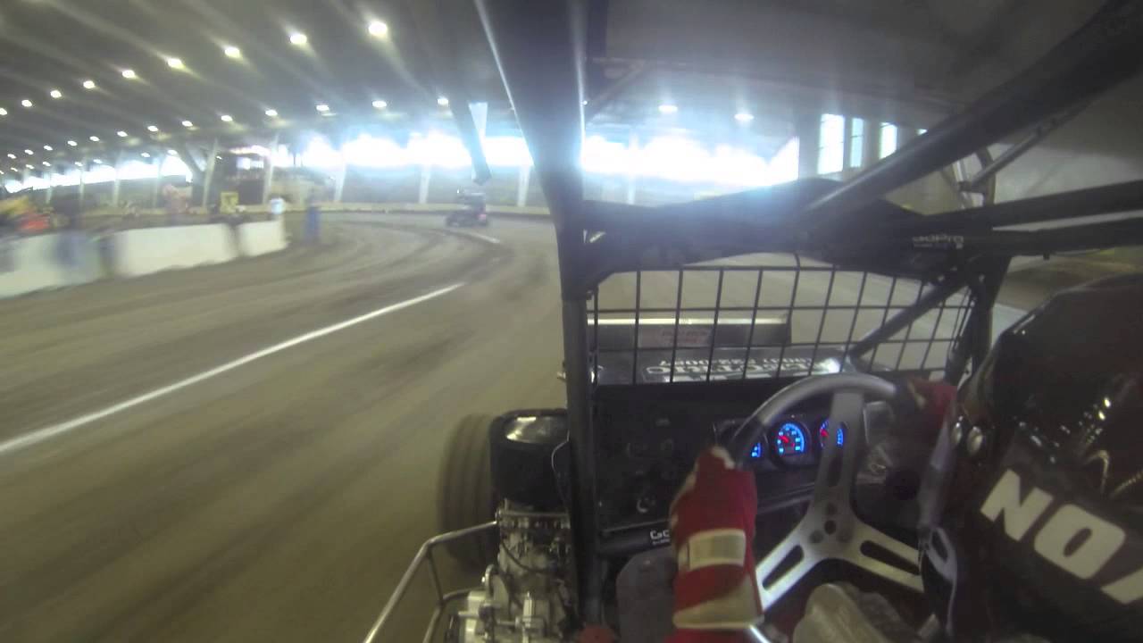 Noah Key - 2014 Tulsa Shootout Hot Laps - YouTube