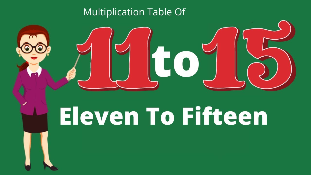 Table Of 11 To 15 Rhythmic Table Of Eleven To Fifteen Learn table-of-11-to-15-rhythmic-table-of-eleven-to-fifteen-learn