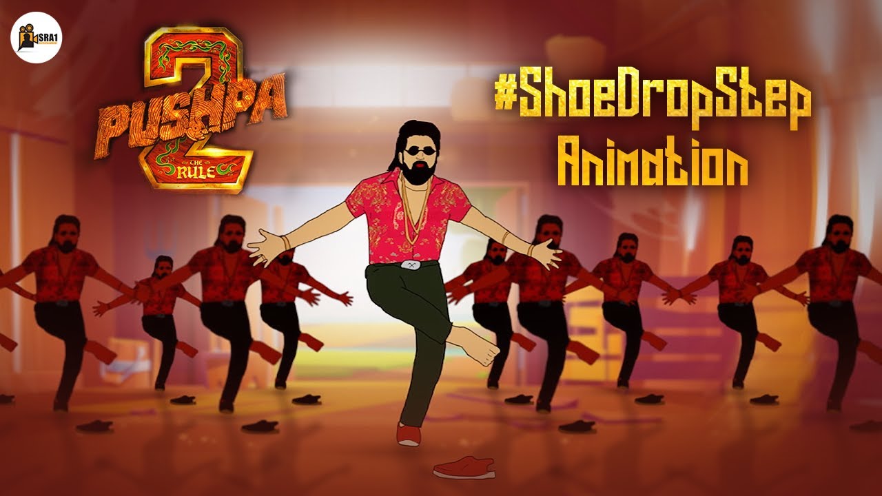 Pushpa 2 - Shoe Drop Step Animation - YouTube