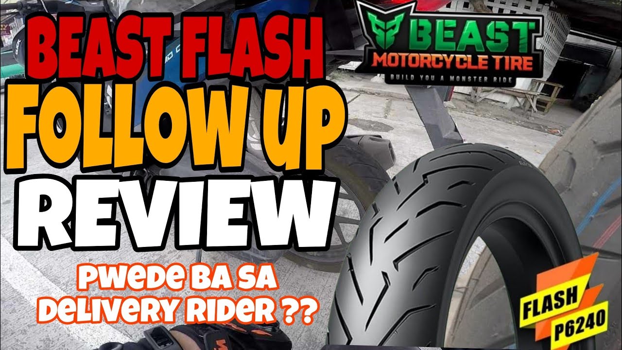 BEAST FLASH TIRE AFTER 6 MONTHS FOLLOW UP REVIEW - YouTube