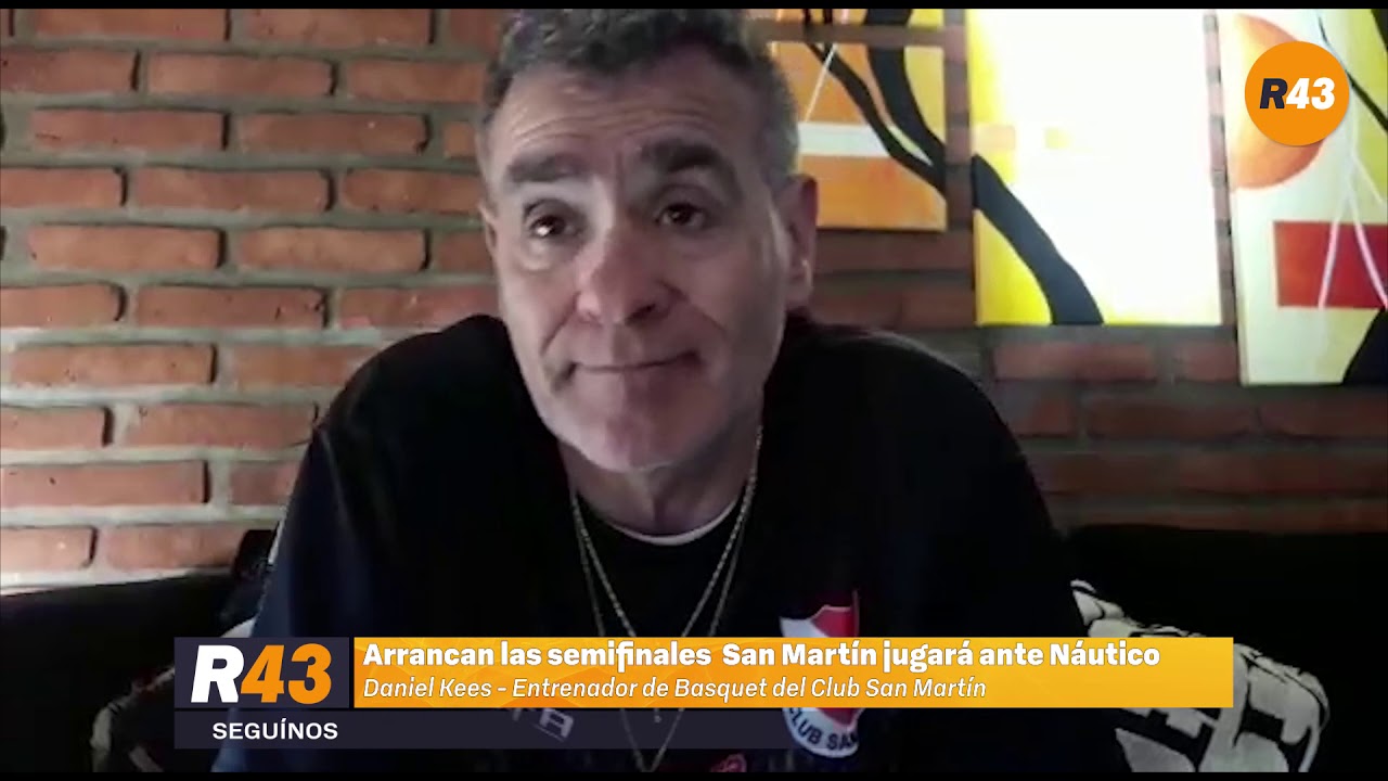 Daniel Kees - Entrenador de Básquet del Club San Martín - YouTube