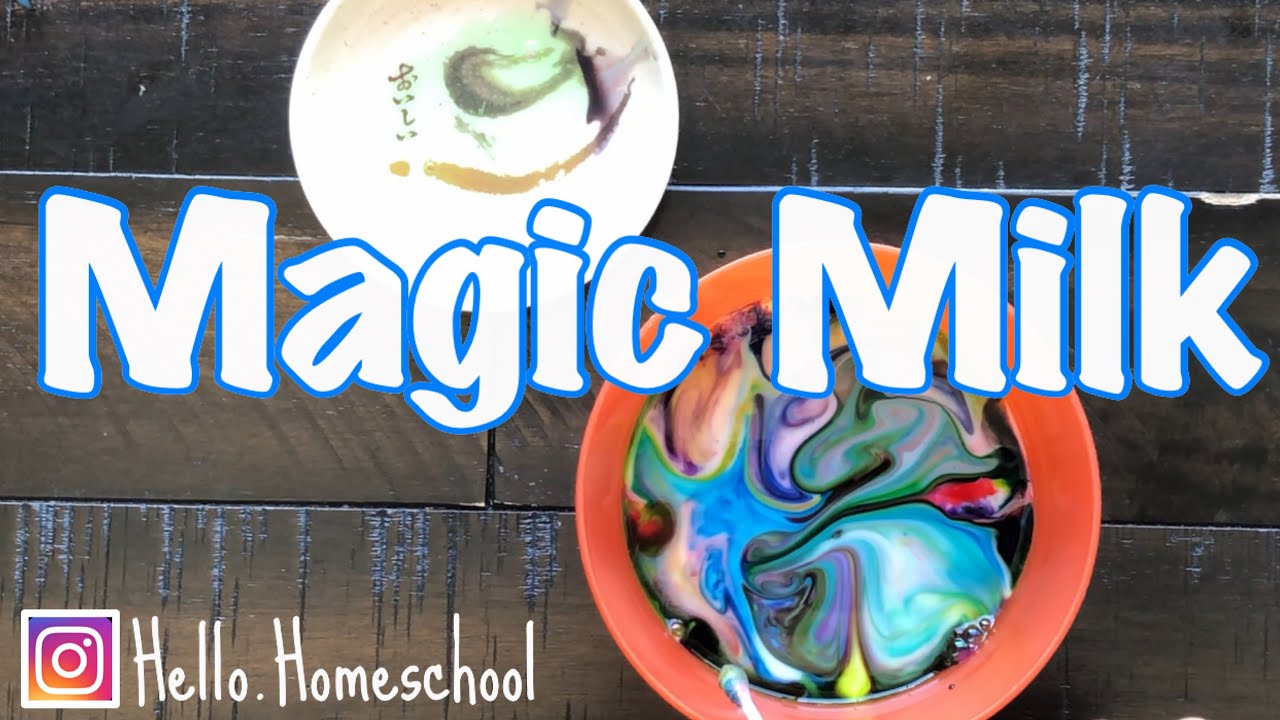 Magic Milk Experiment - Best Kindergarten Milk Experiment - Virtual ...