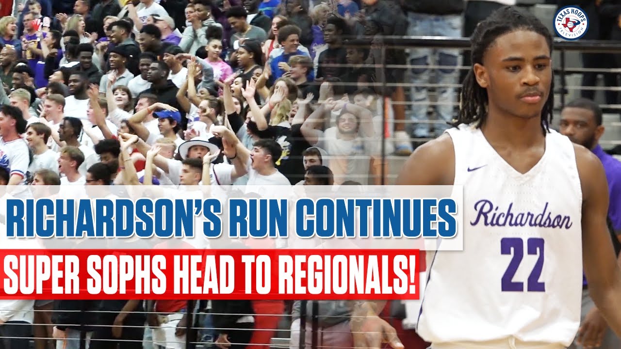 RICHARDSON'S RUN CONTINUES! BIG WIN OVER WAXAHACHIE! - YouTube