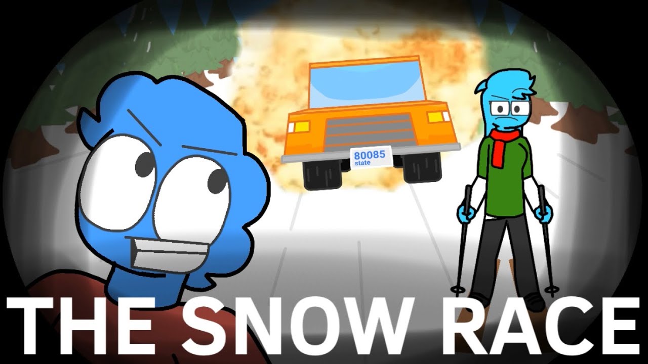 The snow race - Original Animation - YouTube