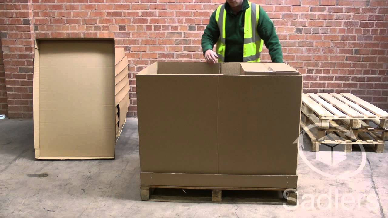 How to Assemble a Pallet Box (BE065/BE165/PP009/PP010) - YouTube