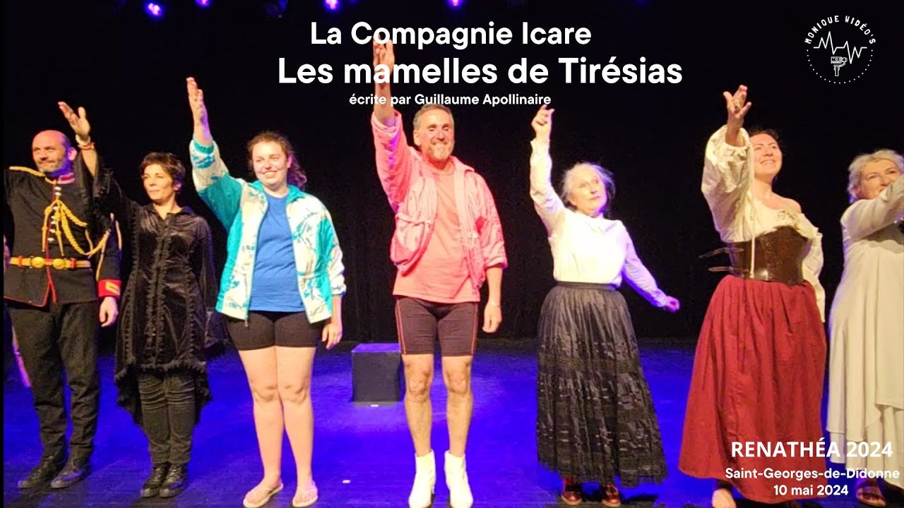 Les mamelles de Tisérias par la Compagnie Icare - YouTube