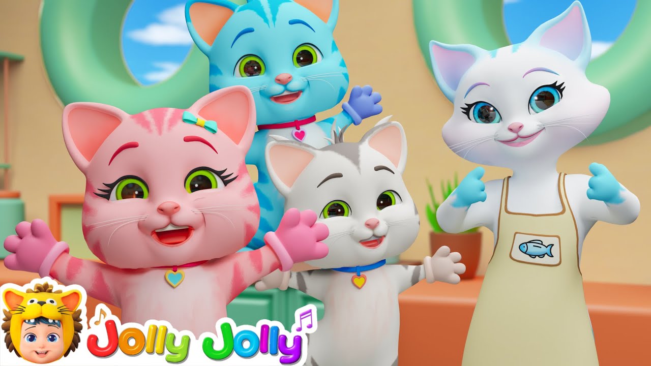 Three Little Kittens, Five Little Monkeys + More | Jolly Jolly - Kids ...